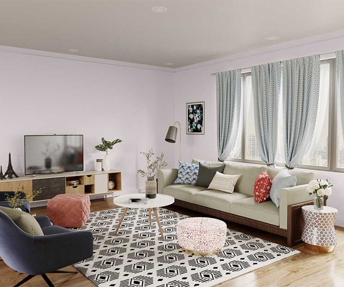 Oriental Hush-N (0747) House Wall Painting Colour | Asian Paints