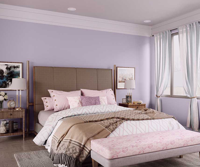 Wisteria Wish (7145) House Wall Painting Colour | Asian Paints