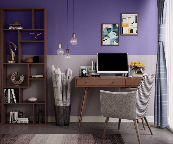 Egg Plant Delite (7157) House Wall Painting Colour | Asian Paints