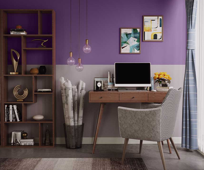 Purple Lore-N (9606) House Wall Painting Colour | Asian Paints