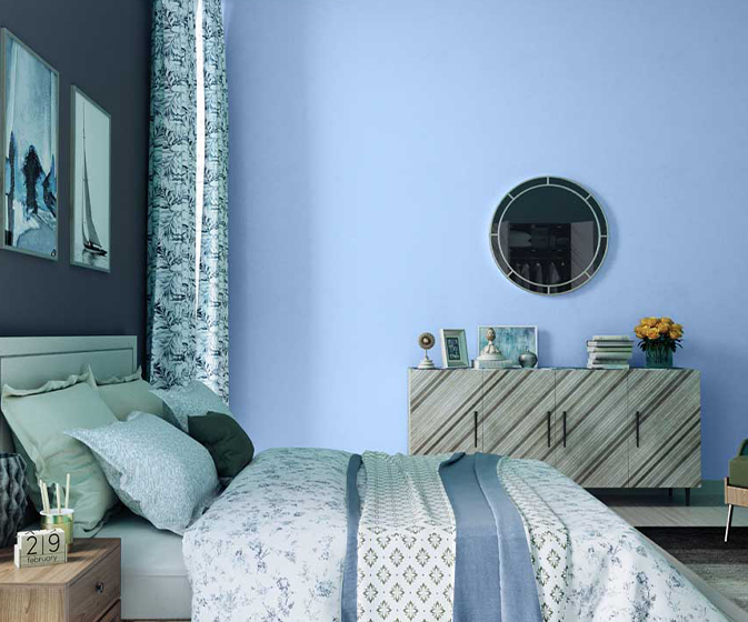 Blue Charm (7248) House Wall Painting Colour | Asian Paints