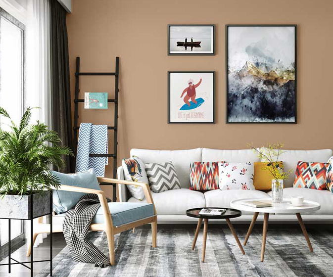 Warm Khaki-N (K206) House Wall Painting Colour | Asian Paints