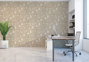 Tropical Study Room Design Idea