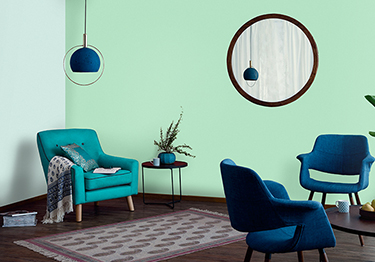 Front Entrance Wall Design Idea for Living room