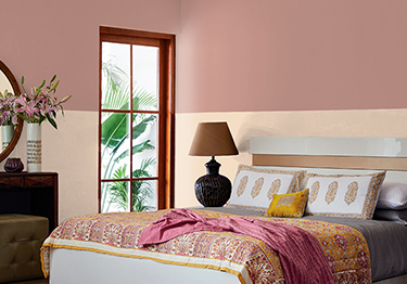 Serene Purple Bedroom Design Idea