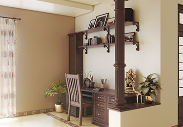 Minimalistic Study Room Design Idea