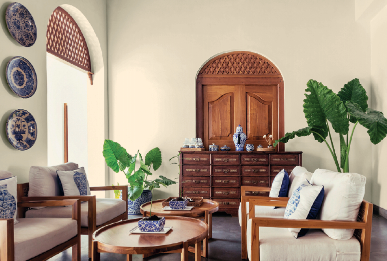 Subtle Inviting Wall Painting Colour Idea & Wall Design - Asian Paints