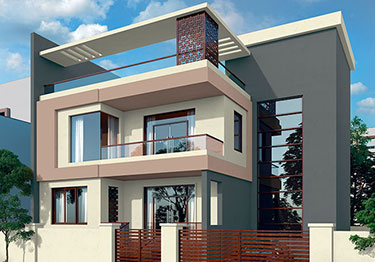 Simple Green Outdoor Design