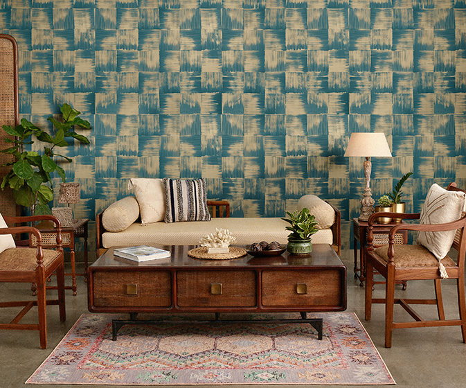 Charpai TNB1005CMB1003 - Wall Texture Design - Asian Paints