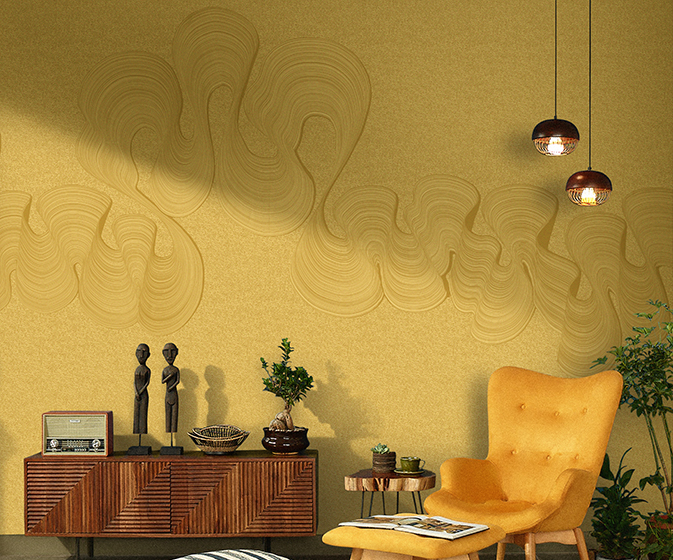 Metallics Tussar TNB1016CMB1005 - Wall Texture Design - Asian Paints