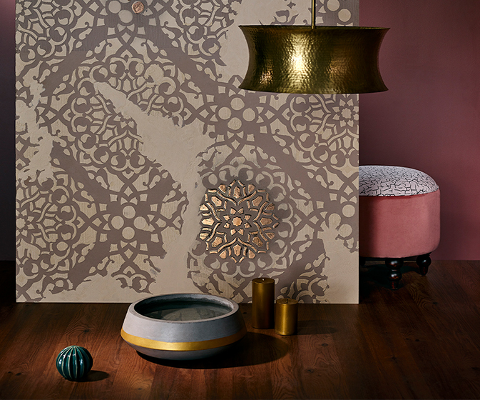 Calcecruda Moroccan Arabesque IDC1009CMB1002 - Wall Texture Design ...