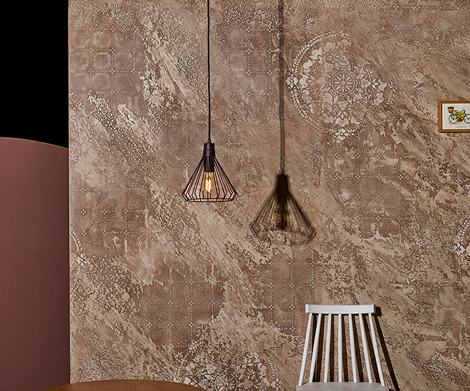 Calcecruda Roman Mandala IDC1009CMB1003 - Wall Texture Design - Asian ...