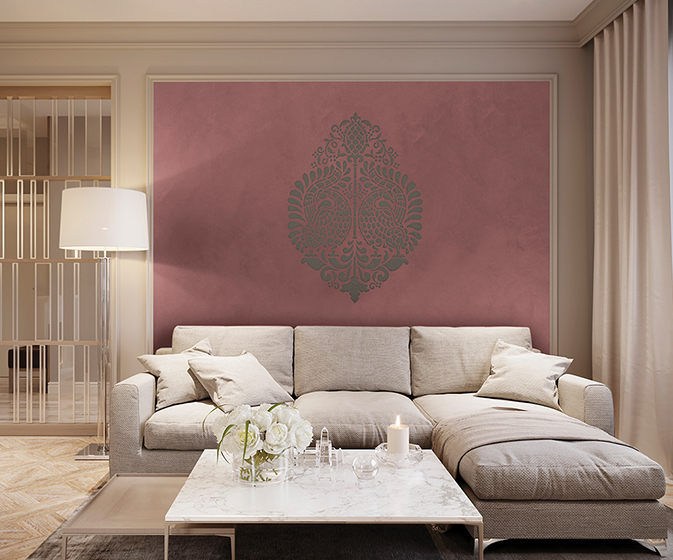 Lithos Veneation Peacock LXE1011CMB1014 - Wall Texture Design - Asian ...