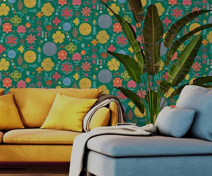 Indie Pattern Wallpaper