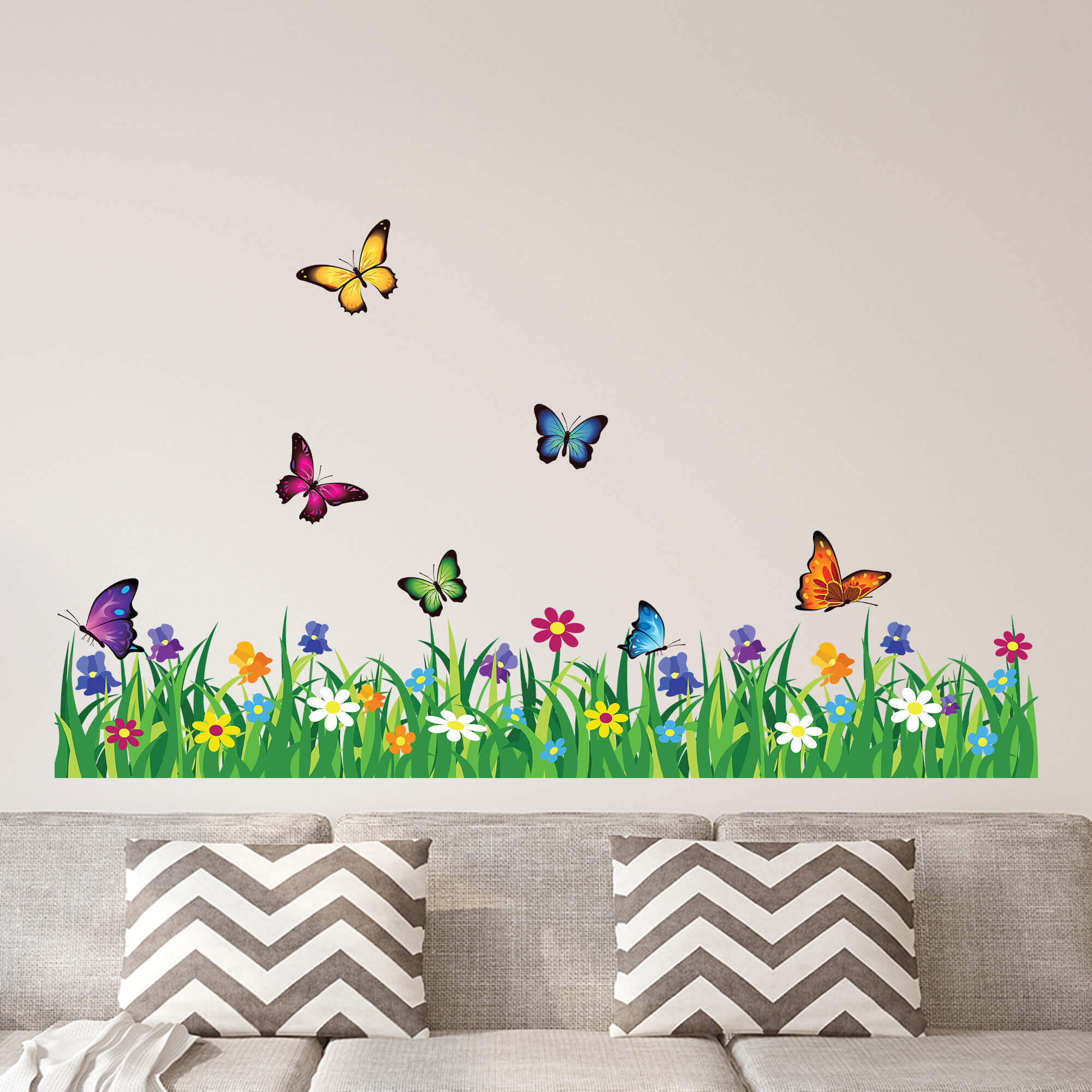 Simple Wall Painting Flower Designs | Best Flower Site