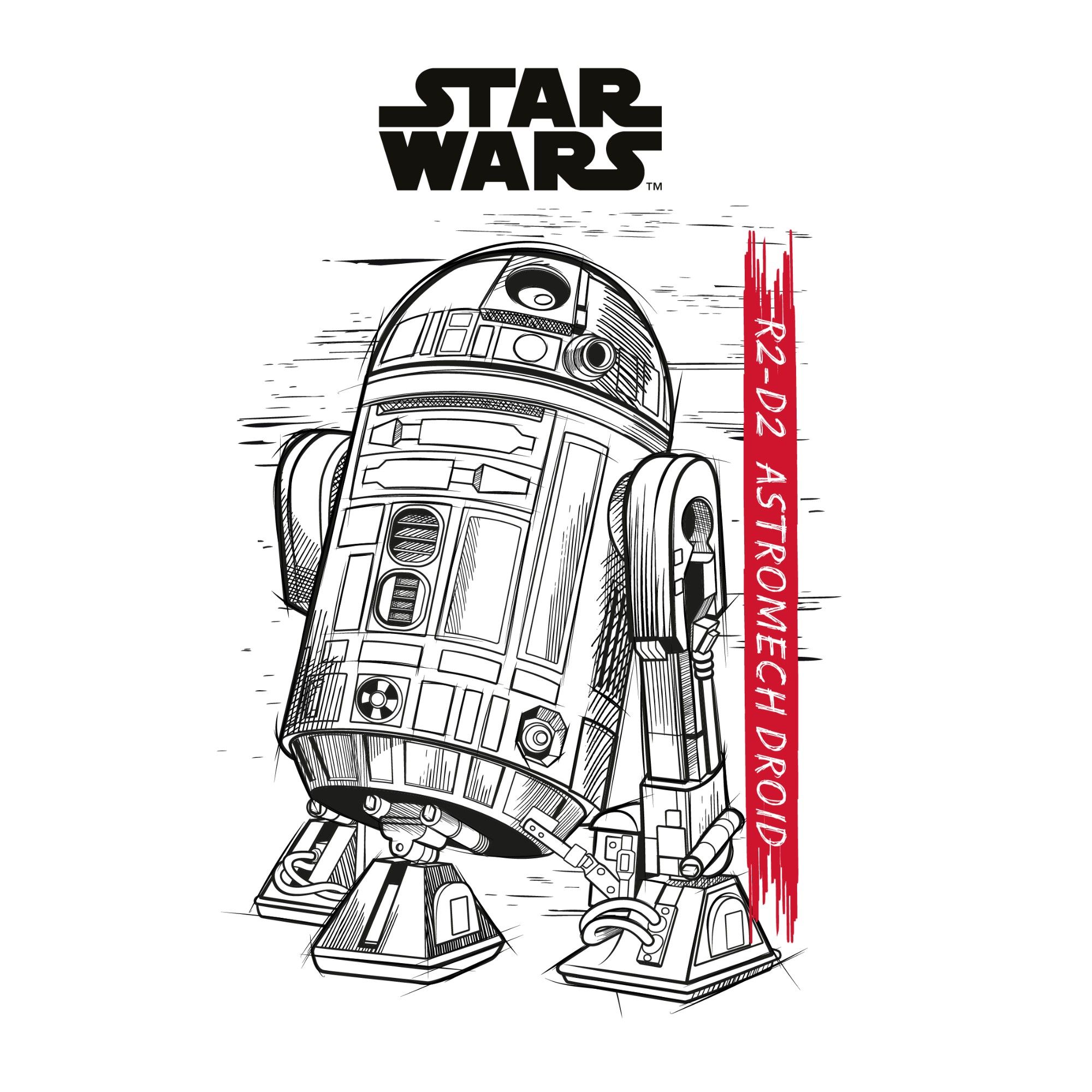 Star Wars R2d2 Drawing