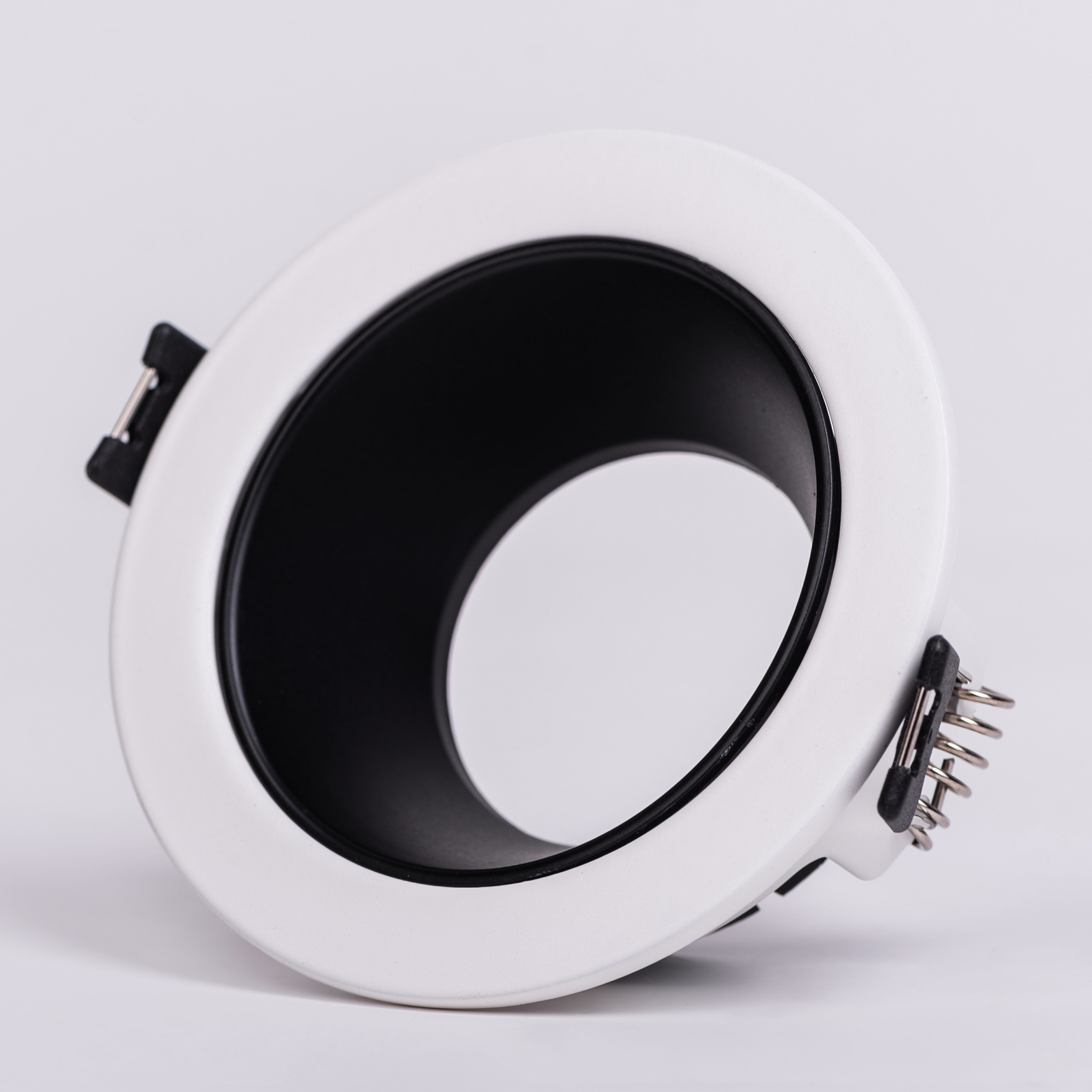 Argo- 75MM (Large, 1 Head, White & Matte Black) LED MODULE COB RING ...