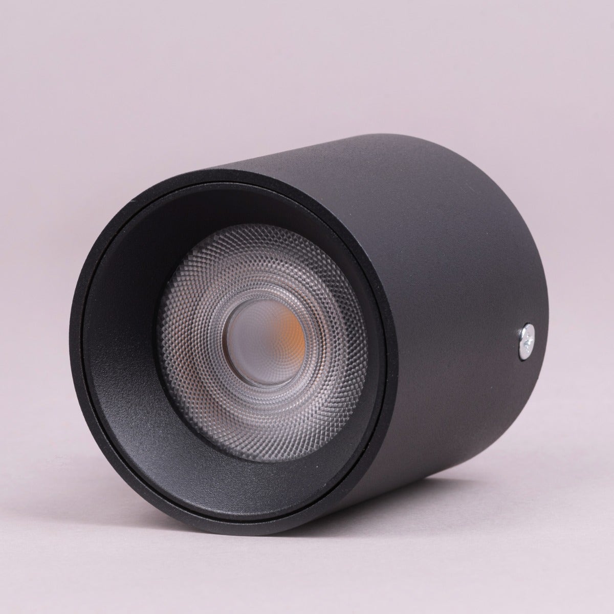 Zeus- 12W Black/Black (3000K) Surface LED COB Downlights (DL01-10242)