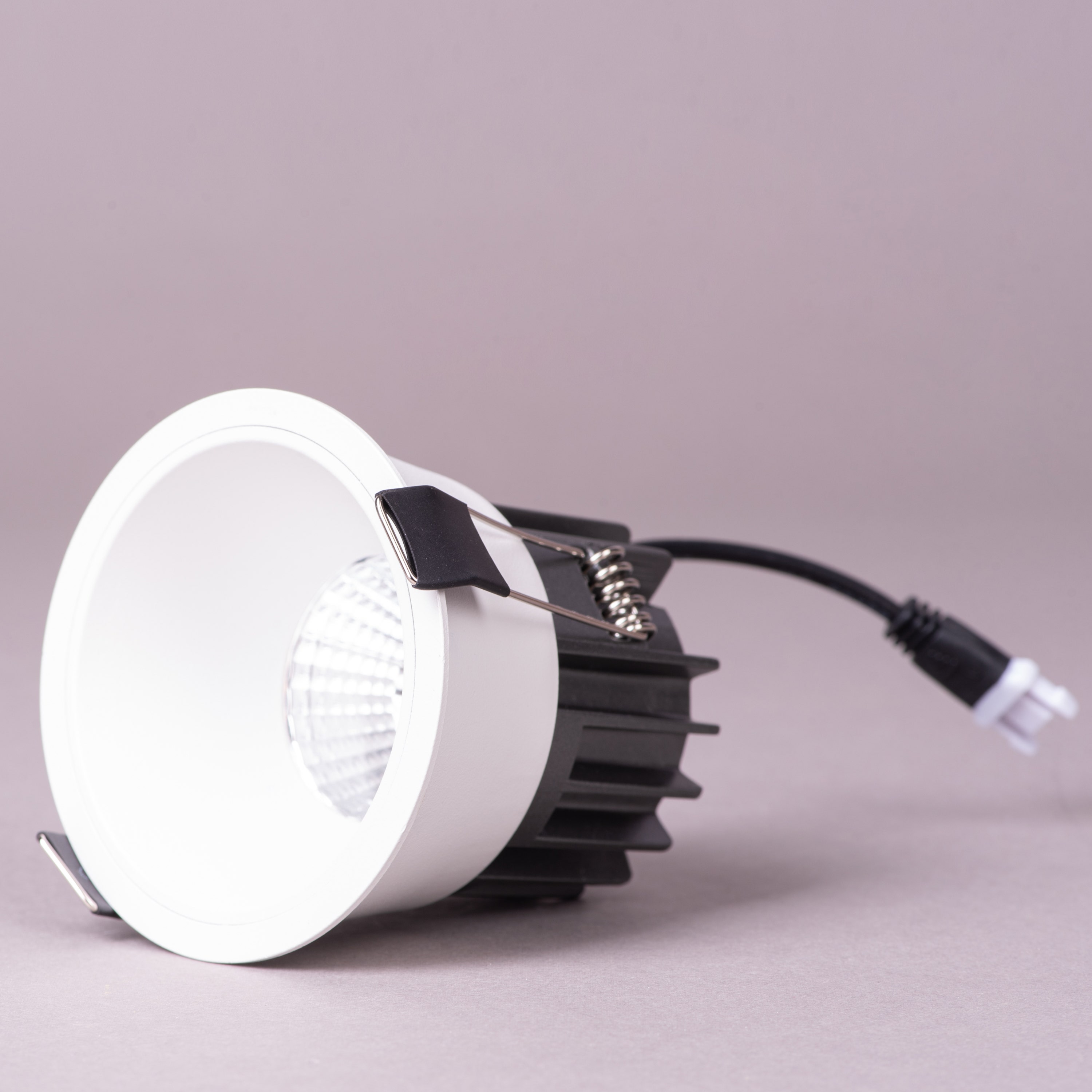 Eros- 10W White, Chrome (4000K, 60Â° Beam Angle) Recessed LED COB ...